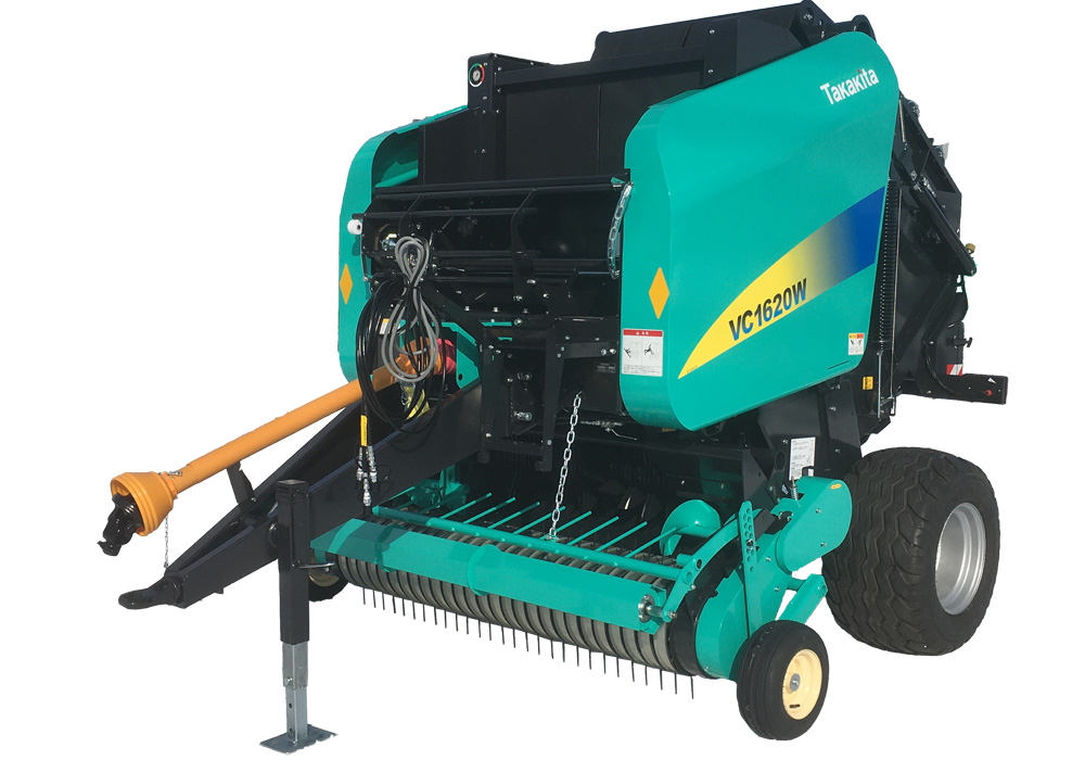 Variable Diameter Round Baler Bale Size:⌀80~160 – Takakita