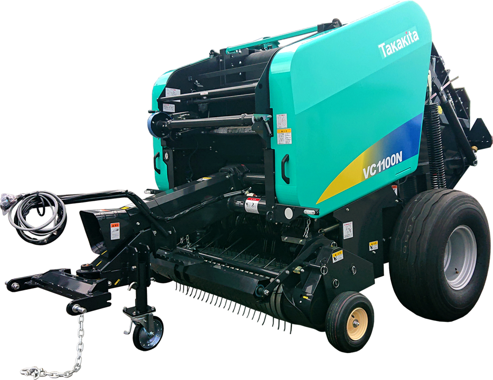 Variable Diameter Round Baler Bale Size:⌀70‒115 – Takakita
